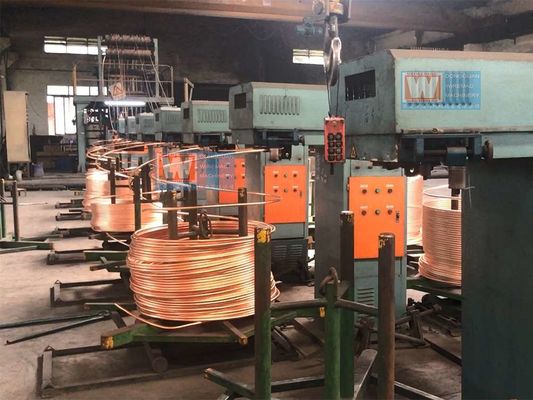 Turn Key 8mm To 20mm Upward Copper Rod Continuous Casting Machine