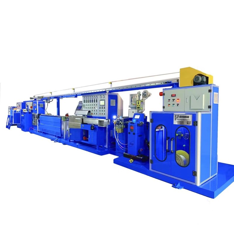 High Productivity Ultra Fine Conductor Teflon Making Machine Φ30mm ...