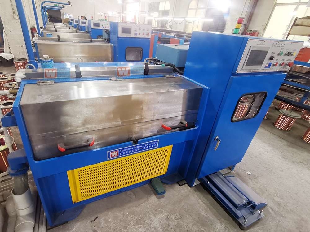 8KW-18KW Copper Fine Wire Drawing Machine Durable Spray Type