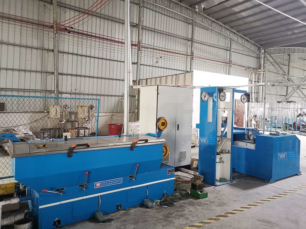 21 Blocks Intermediate Wire Drawing Machine 30-65KW Disk Type Air Brake