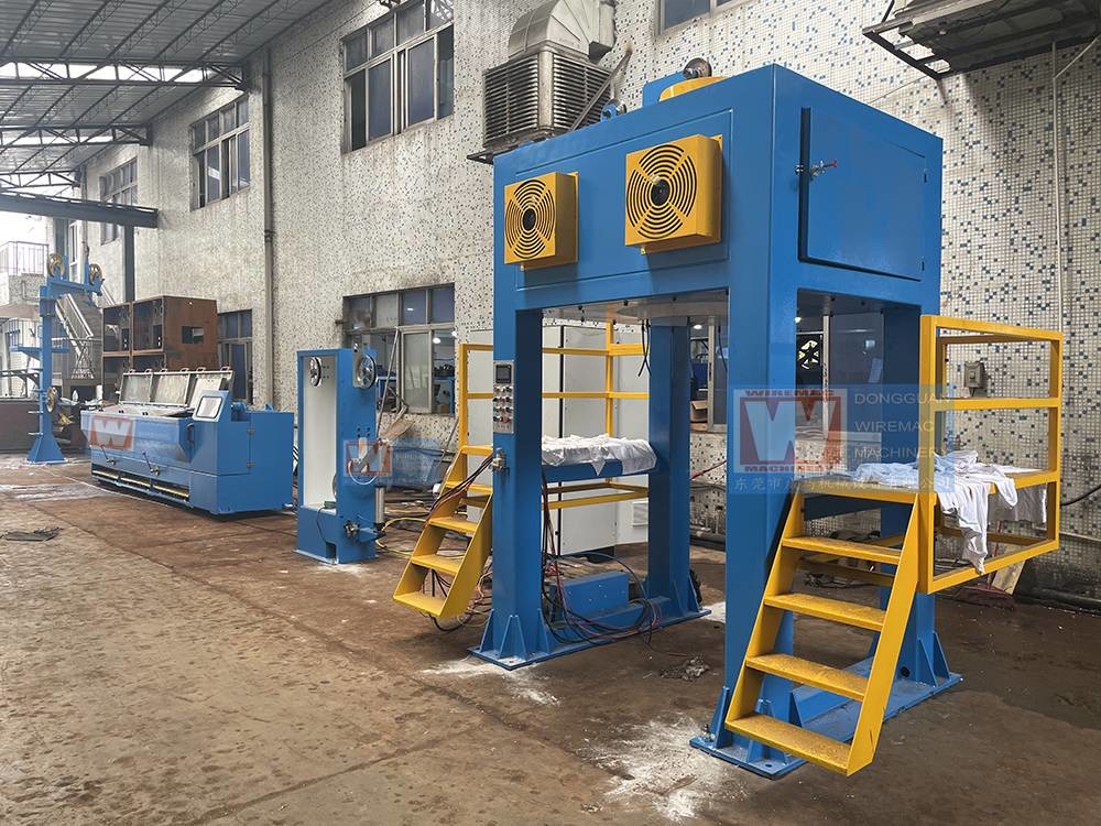 8D RBD Wire Drawing Machine , 3mm Copper Wire Making Machine