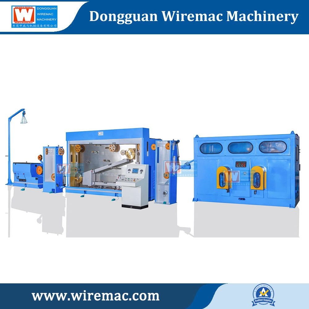 PLC Control RBD Wire Drawing And Annealing Machine With Automatic Spool ...