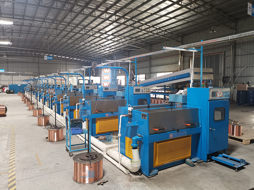 300mm Spool Fine Copper Wire Drawing Machine , Stepless Fine Wire ...