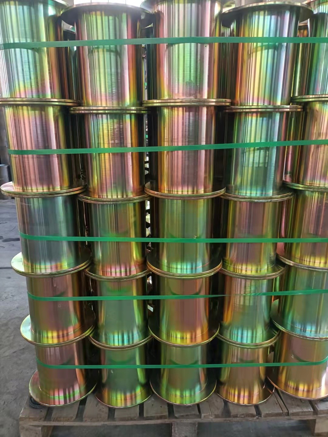 I Shaped Horizontal Wire Reel Spool 500mm For Wire Drawing Machine