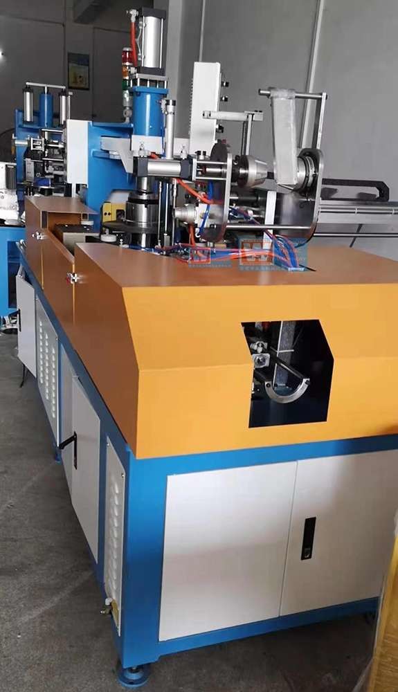 Diameter 5-15MM Automatic Cable Coiler , 7kg/Cm3 Wire Coil Handling ...