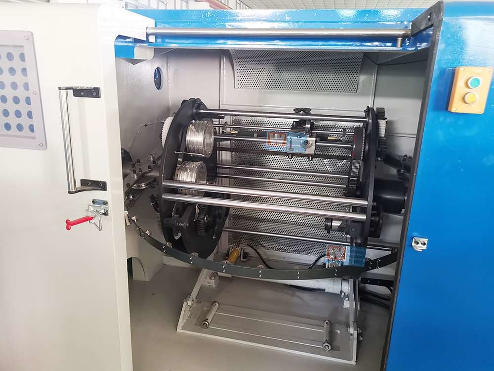 CE 25HP AC PVC Wire Machine , Electronic Wire Bunching Machine