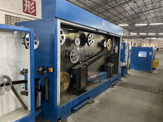 High Speed 11D Copper RBD Machine , 11 Dies Copper Rod Drawing Machine