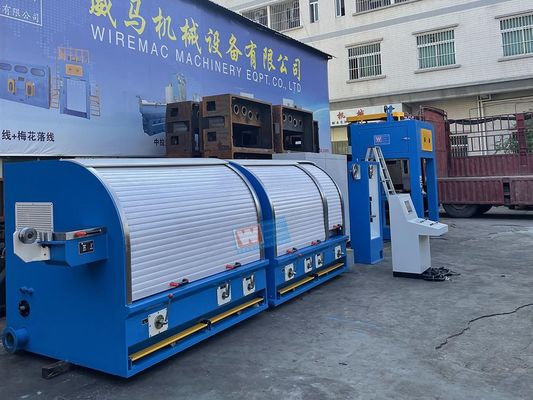 800m/min 8D Copper Rod RBD Machine , 3 Ton/hour Copper Wire Drawing Machine