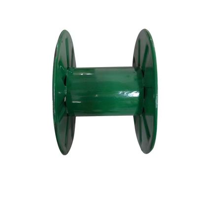 Welded I Shaped Wheel Steel Spool Stranded Wire Pay Off Steel Plate