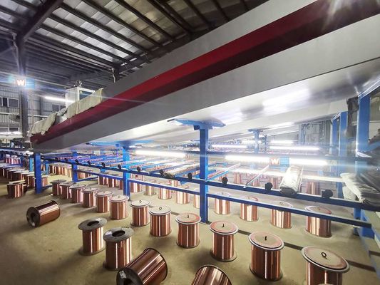 380V 3 Phase Wire Rod Drawing Machine Tube Type 21800xW1500x1800MM