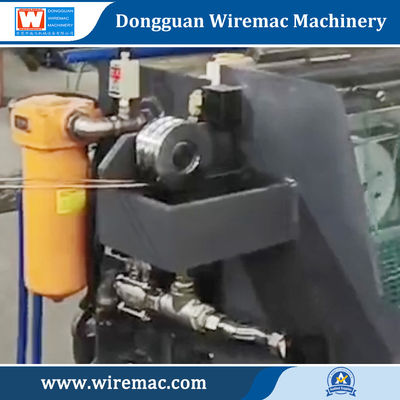 In-Line Type Double Wire Drawing Machine With 2 Spoolers For Copper ...